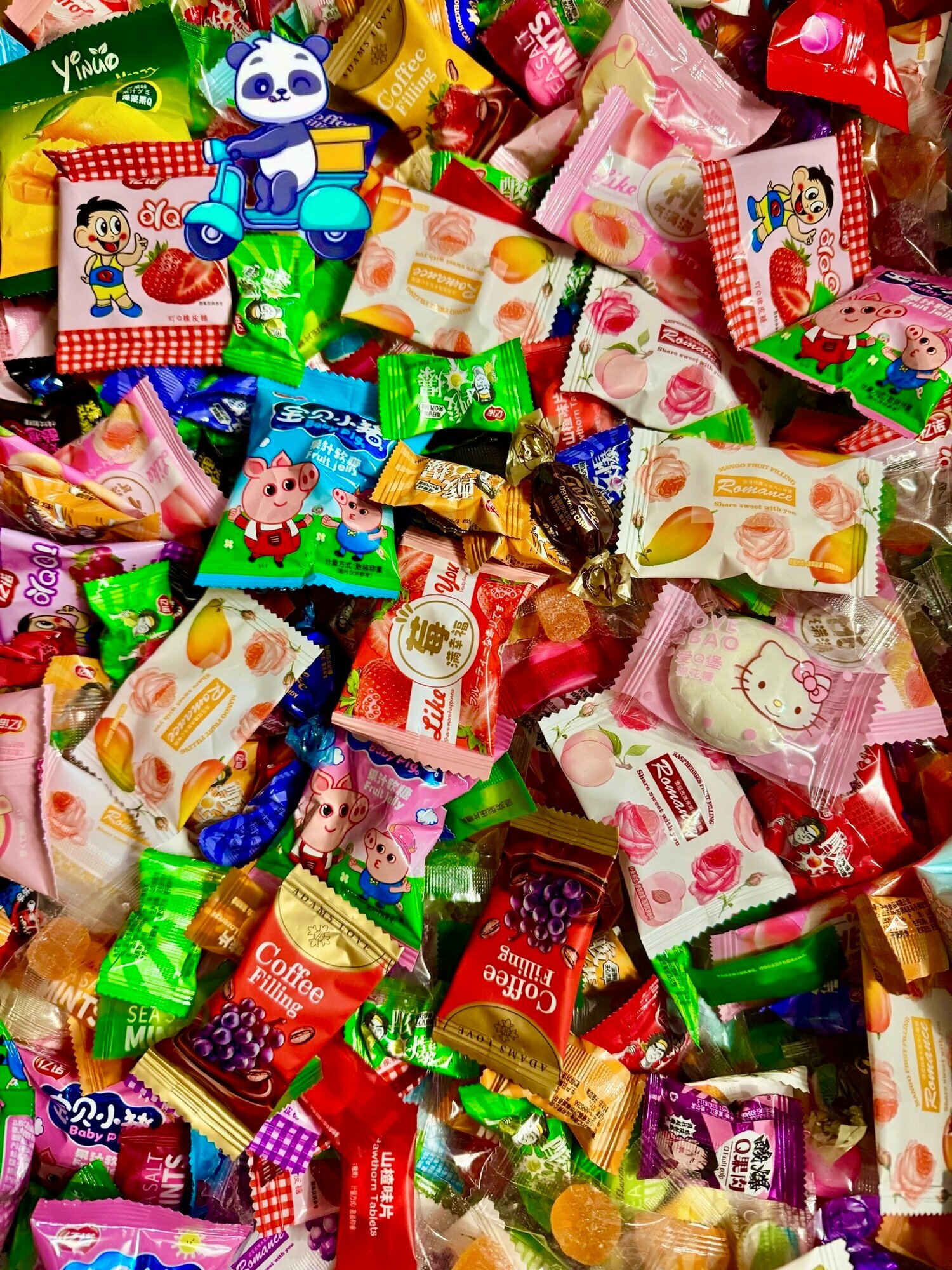 Ассорти китайских конфет 700гр.