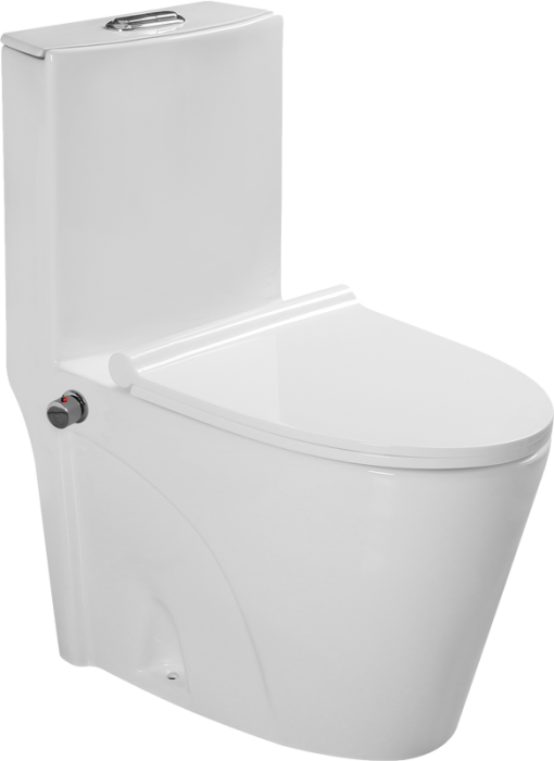 Унитаз-моноблок SantiLine SL-5012SM-BD