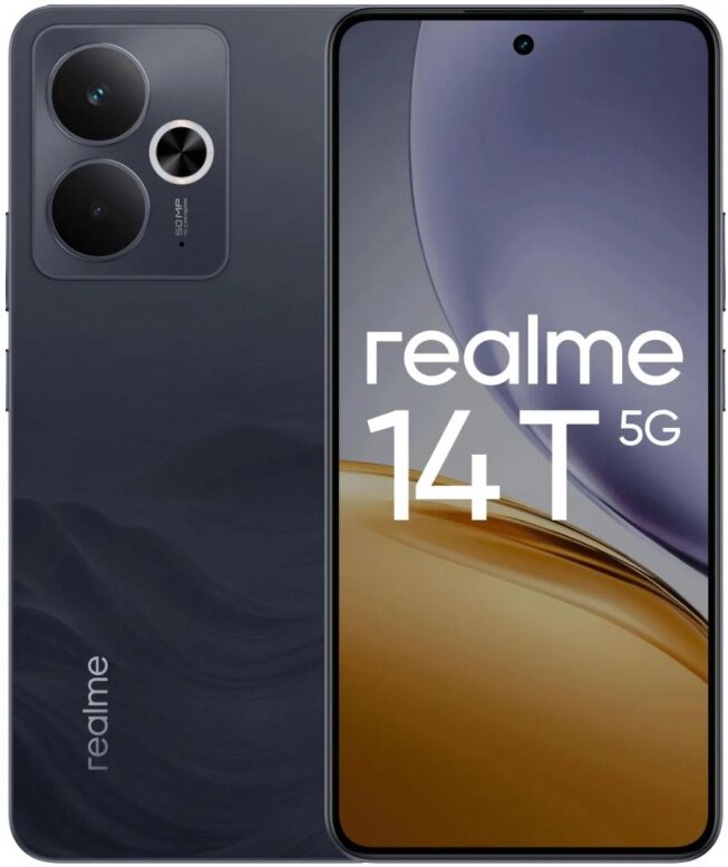 6941764459748 / Смартфон REALME 14T 5G 12/256Gb, RMX5078, черный