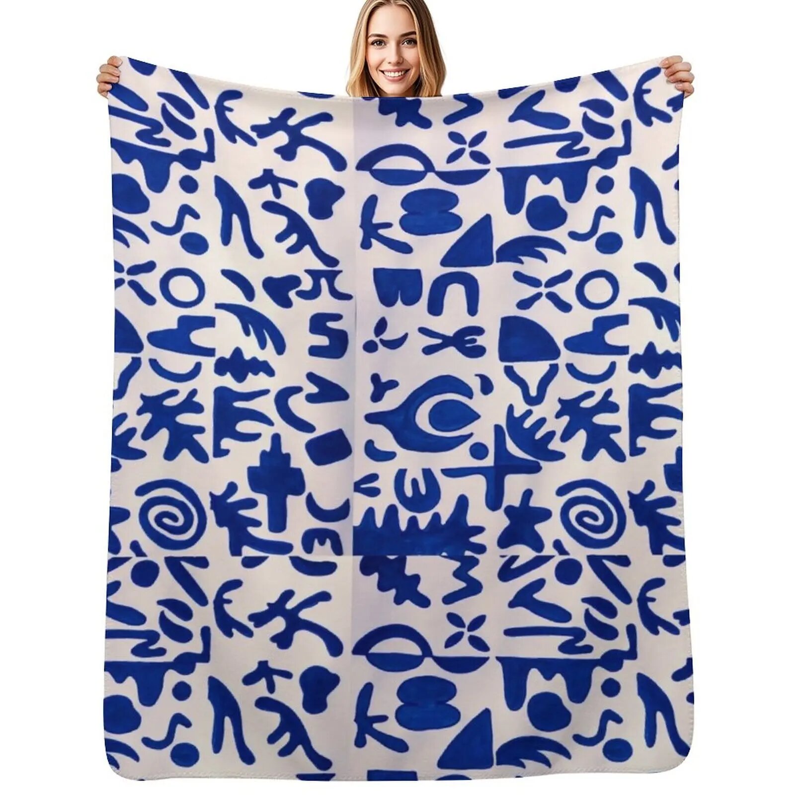 Синие вариации, пледы, одеяла, украшения для диванов, туристический плед на диван, одеяла