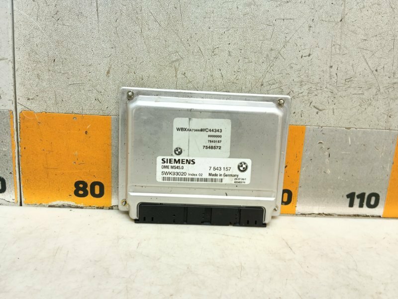 Б/У блок управления ДВС, мозги Блок управления двигателем BMW X3 2004 E83 453884 BMW арт. 7543157