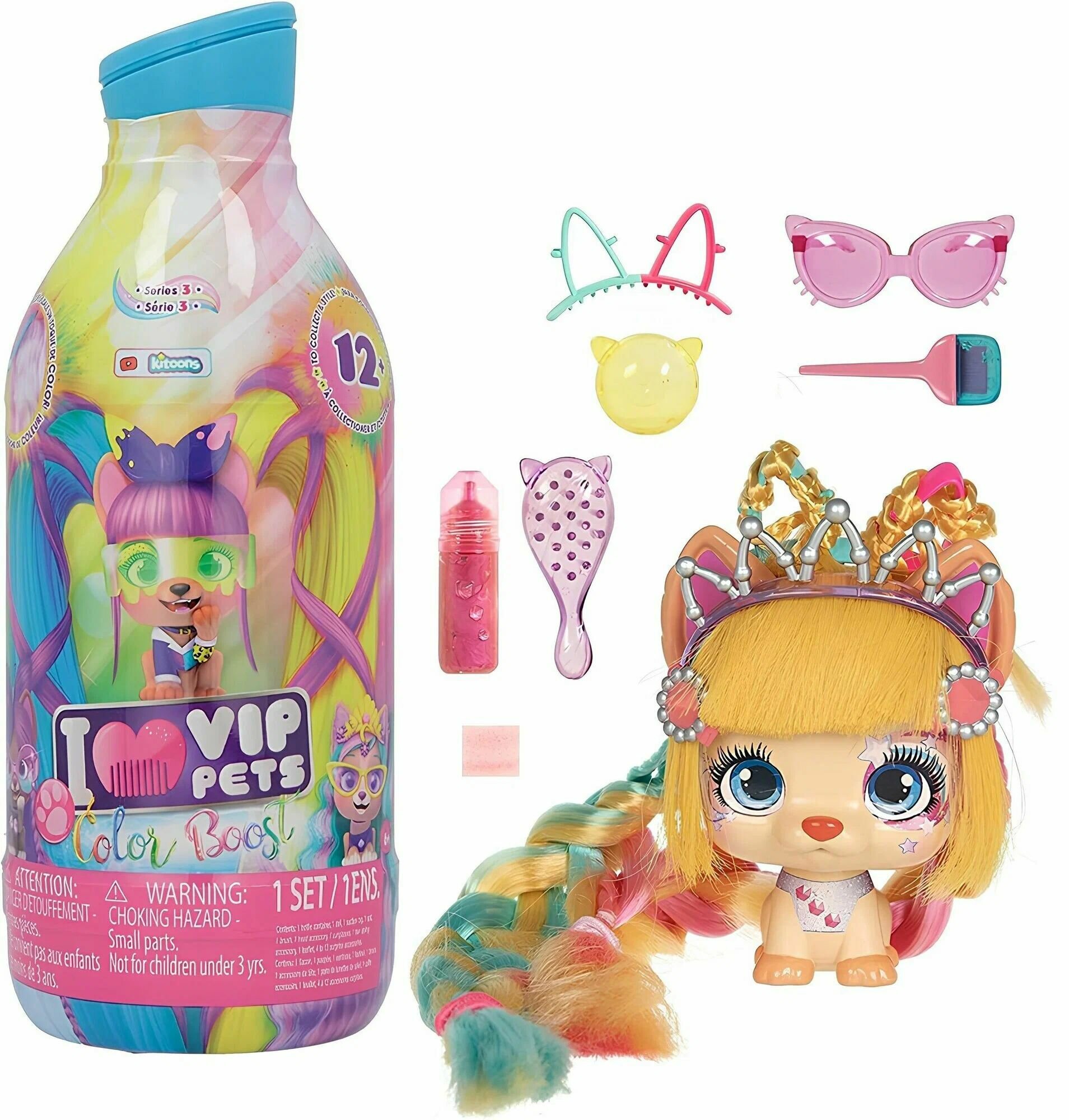 Фигурка IMC TOYS VIP Pets Color Boost