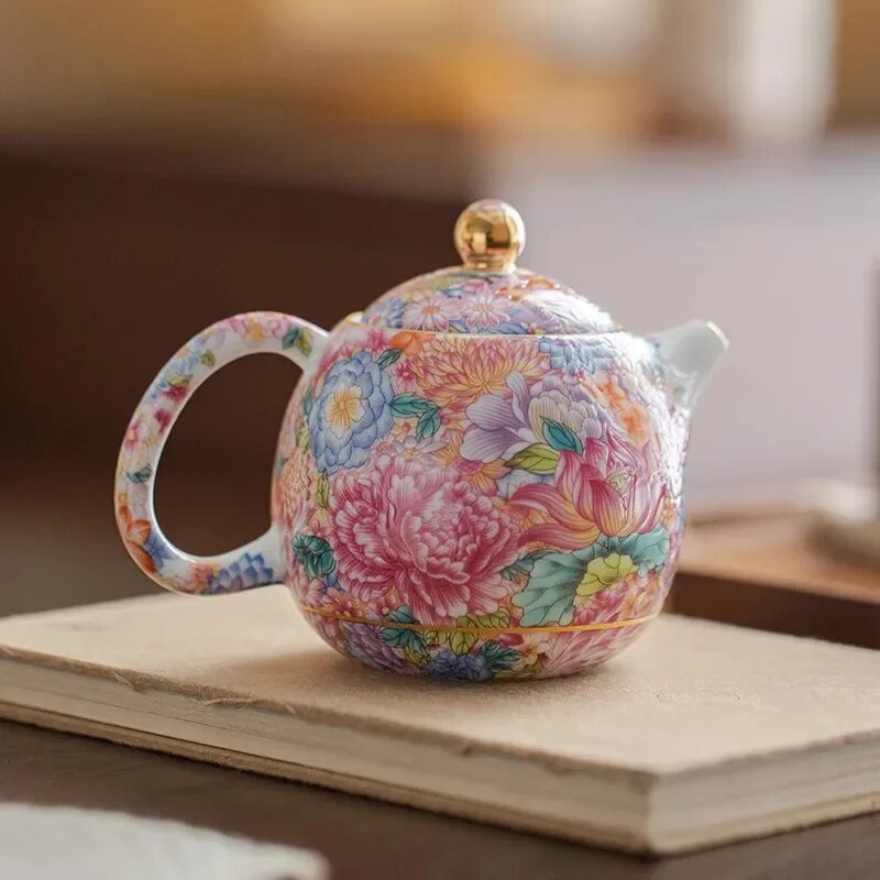 Фарфоровые чайники