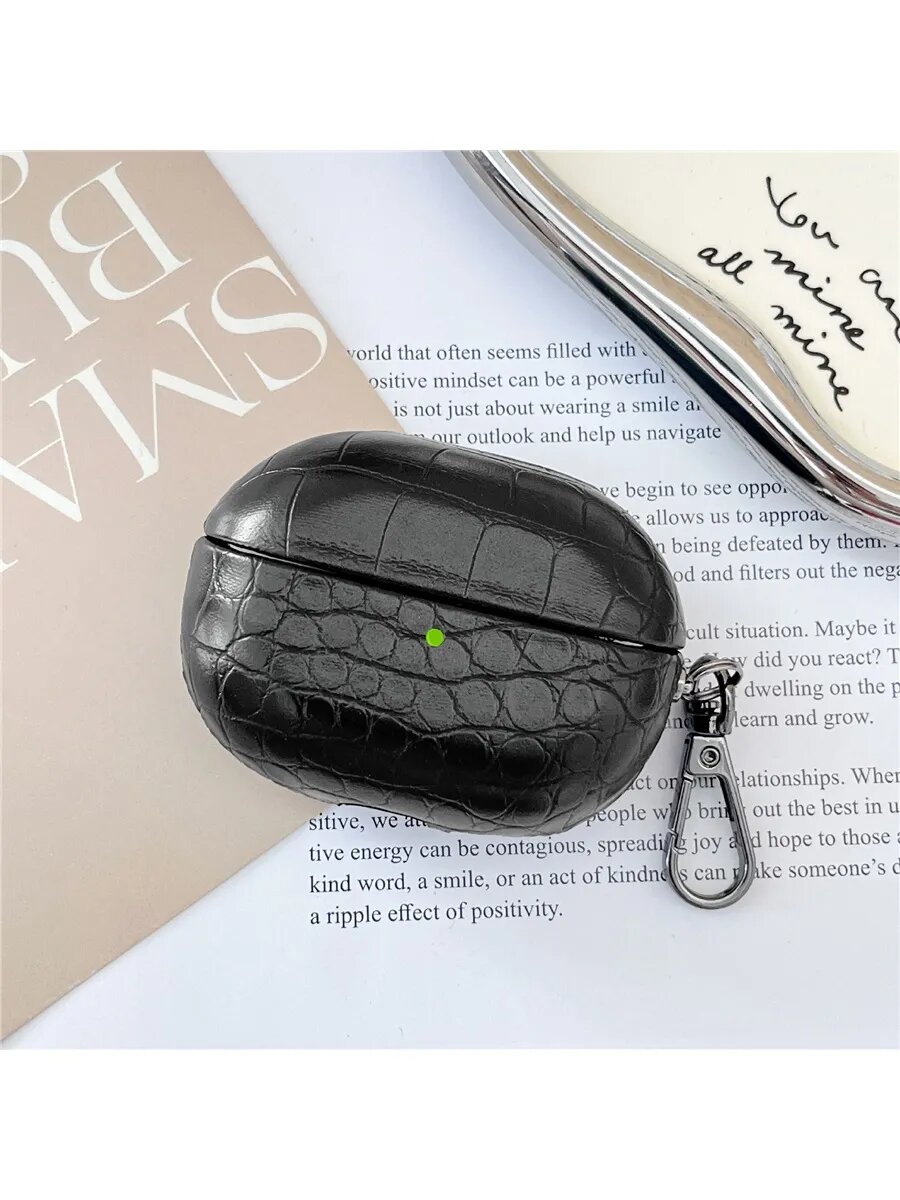 Чехол для наушников huawei freebuds pro 3/pro 4, чехол для наушников Bluetooth Текстура кожи крокодила