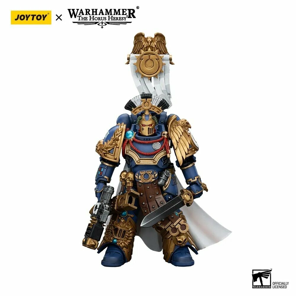 JOYTOY аниме фигурки Ultramarines Legion Praetor with Power Sword and Volkite Serpenta Подарки в виде коллекционных моделей