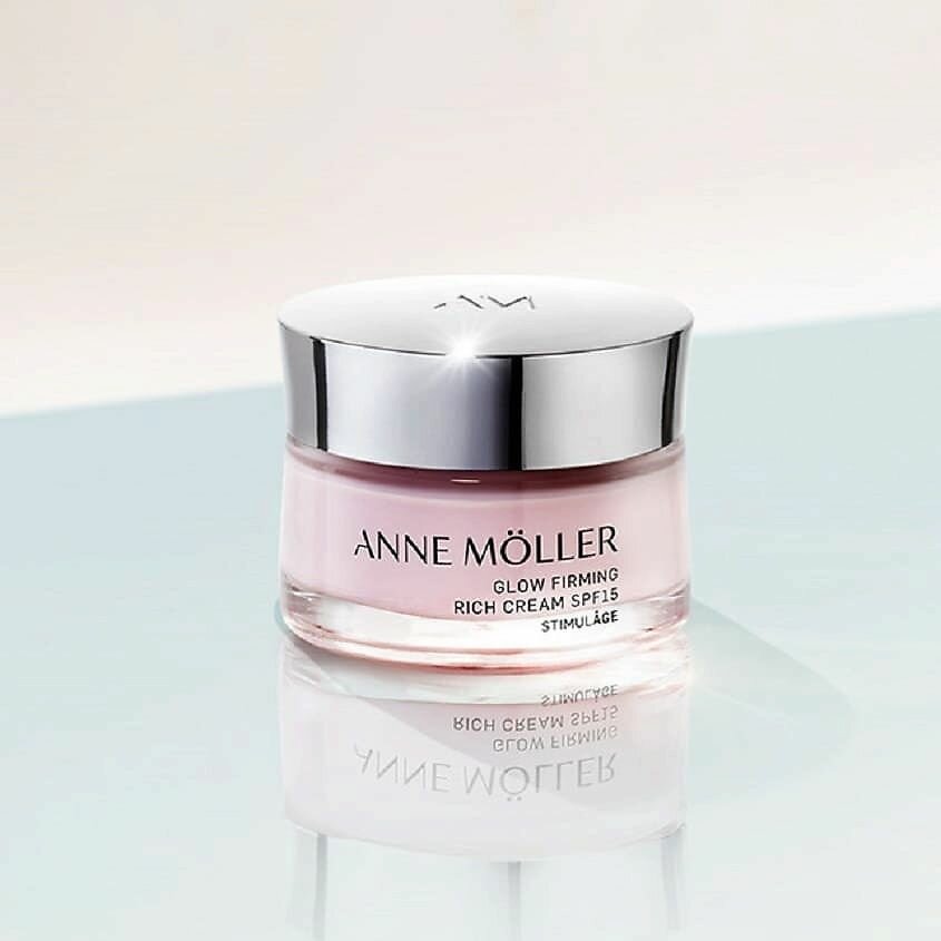 ANNE MOLLER Крем для лица подтягивающий, насыщенный Stimulage Glow Firming Rich Cream SPF15, 50 мл