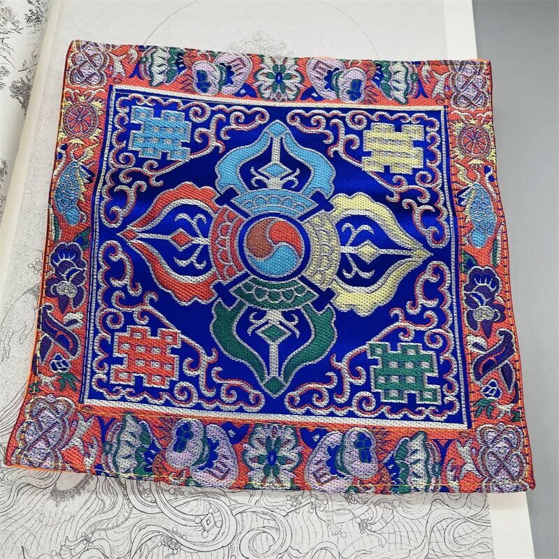 Коврик для буддийского зала в тибетском стиле Diamond Blue