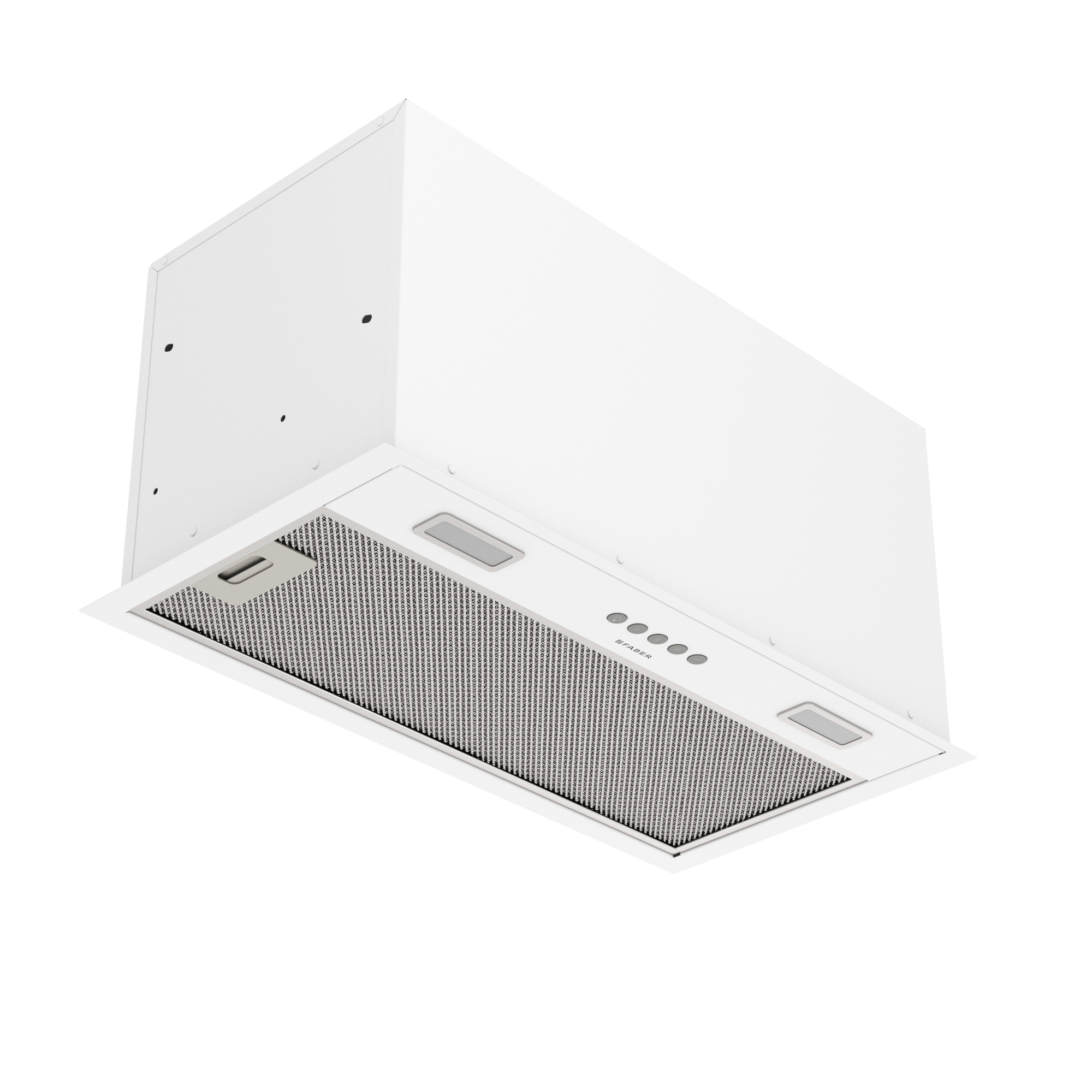 Встраиваемая вытяжка Faber Scatola WH A60, LED-освещение, 1000 куб. м/ч, белая