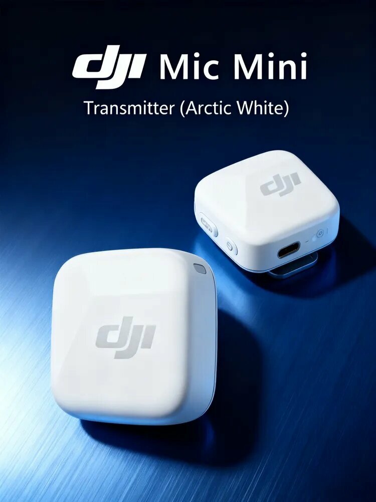 DJI Микрофон для живого вокала dji, белый