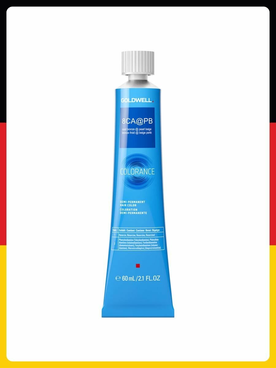 Полуперманентная краска для волос Colorance 8CAPB, холодный бронзовый с перламутровым бежевым оттенком, 60 мл