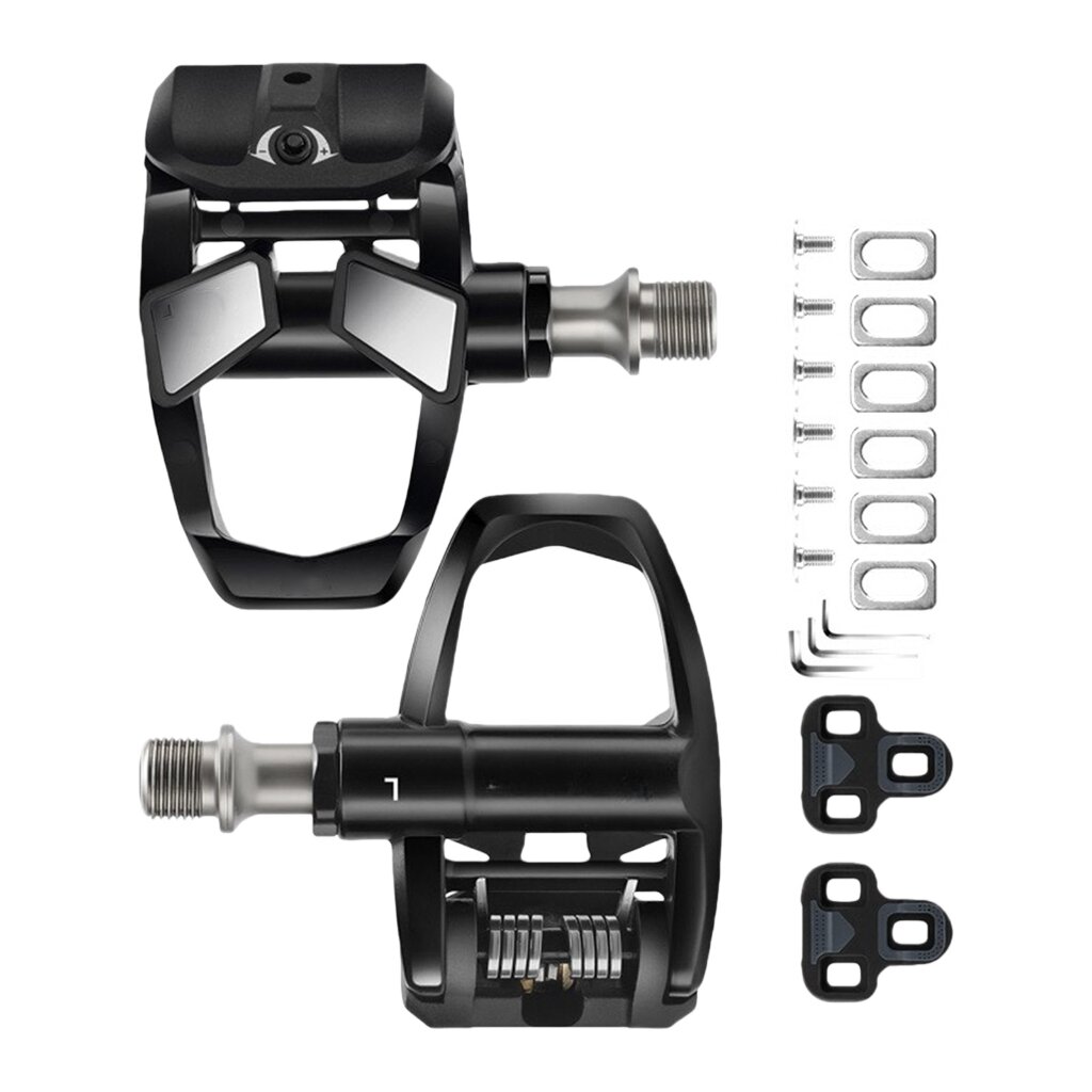 Высокопроизводительные велосипедные педали, компактная конструкция, плавная передача мощности, педаль для шоссейного велосипеда, легкий вес, набор велосипедных педалей