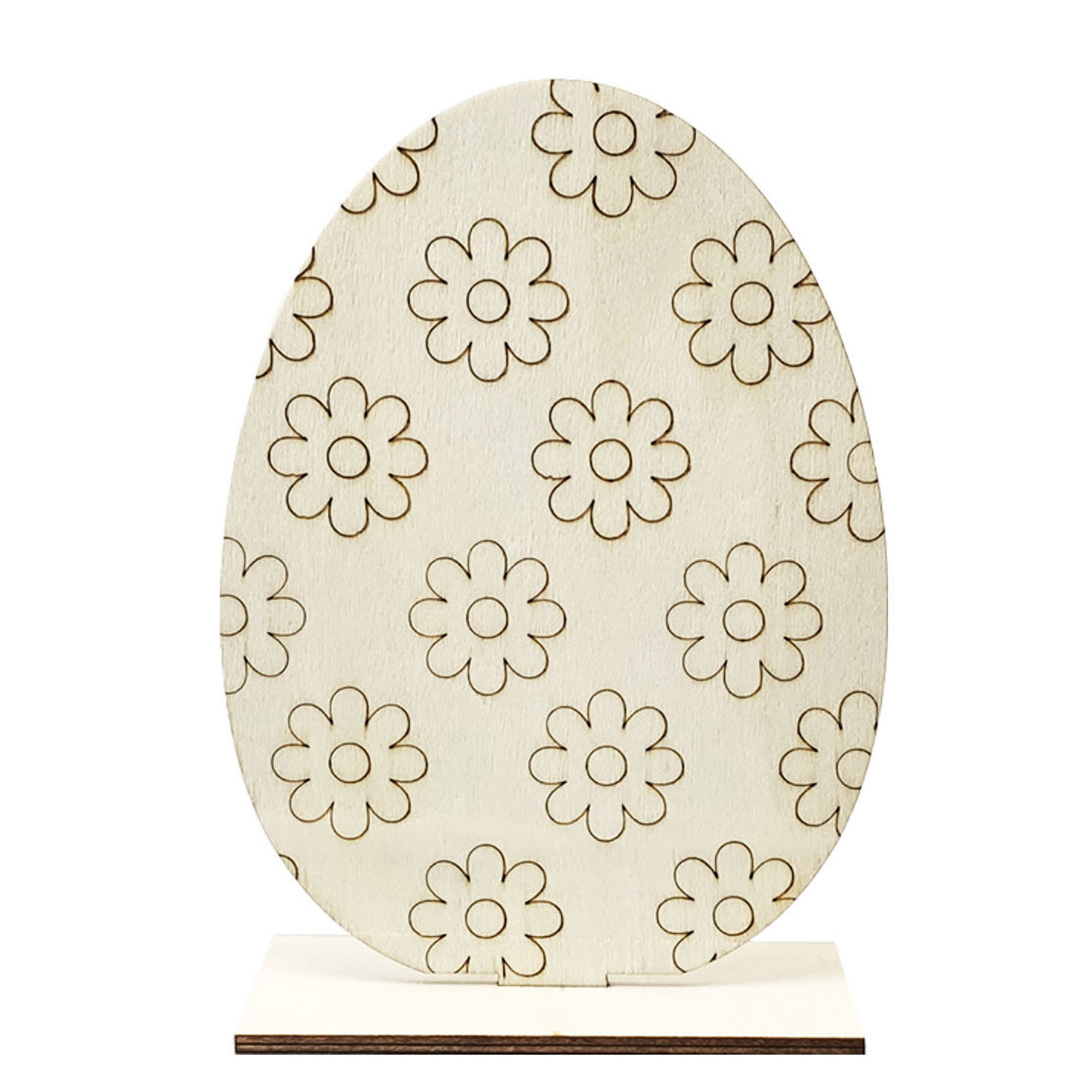 Аксессуар для Пасхи, Счастливый Пасхальный кролик Яйцо Цыпленок Незаконченные украшения из дерева Деревянная вывеска Поделки своими руками Детские игрушки, украшающие столешницу для вечеринок