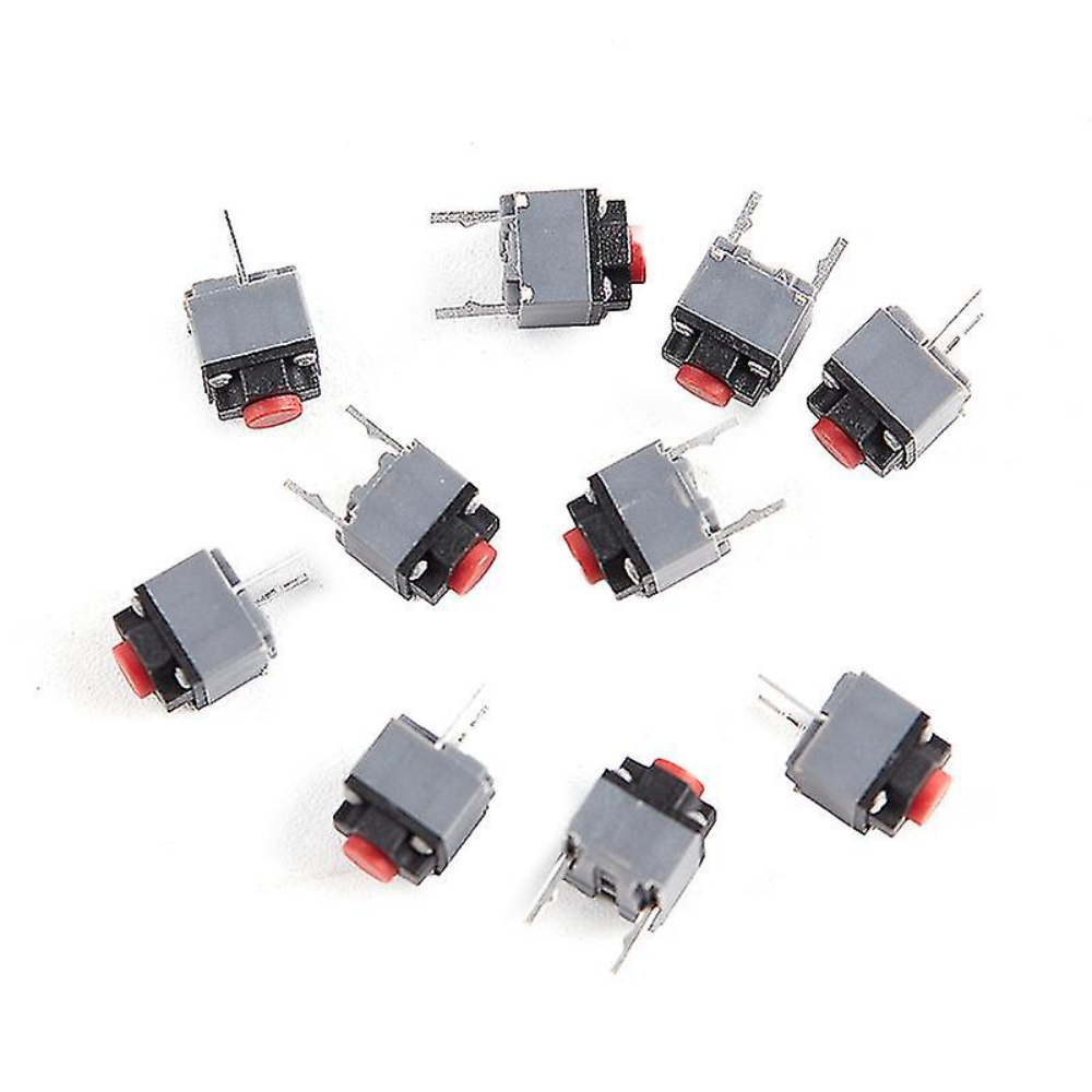 10Pcs Kailh Mute Button 6*6*7.3 Silent Switch Wireless Button Micro Switch Hfmqv — фото 1