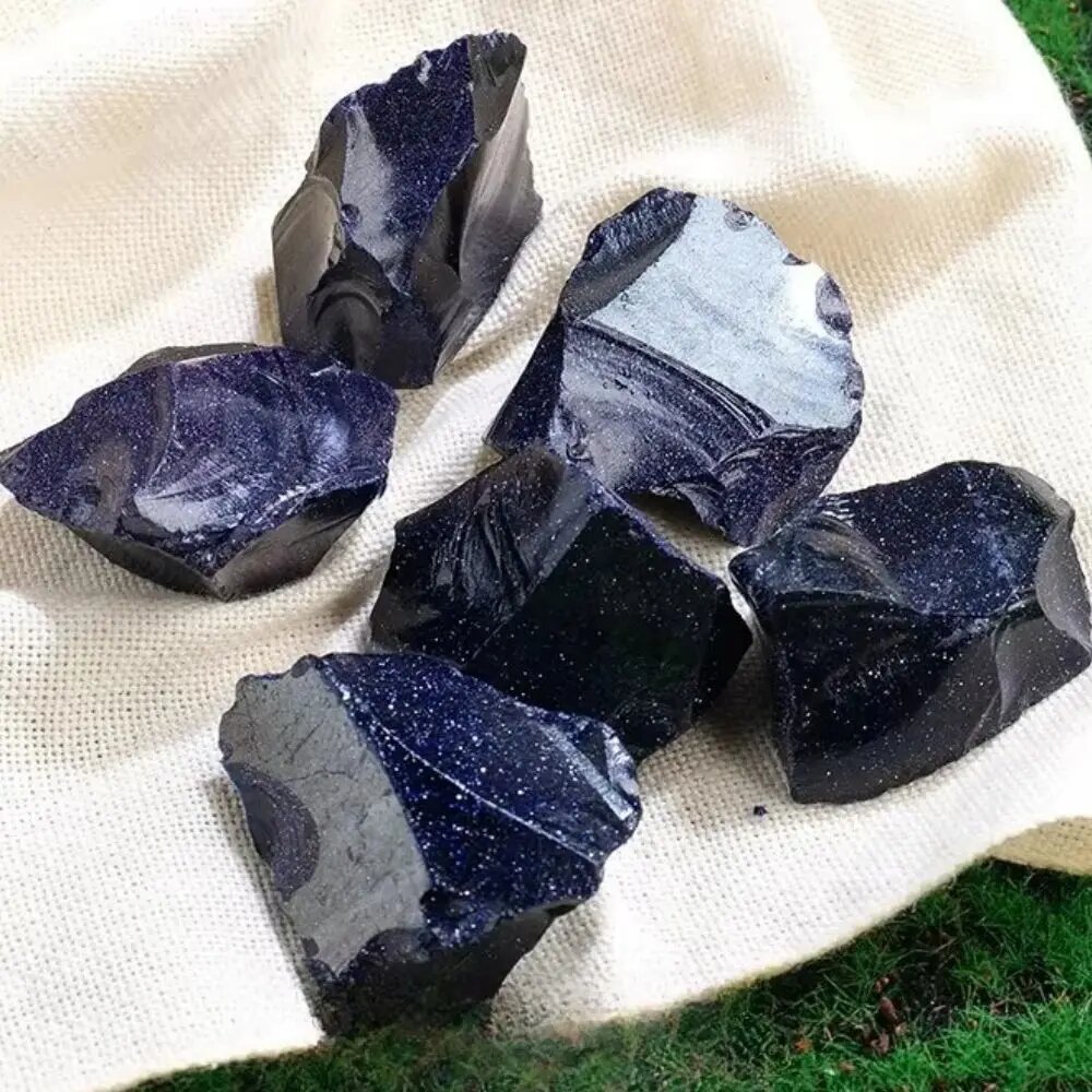 Декоративный песчаник синий, 200-210g