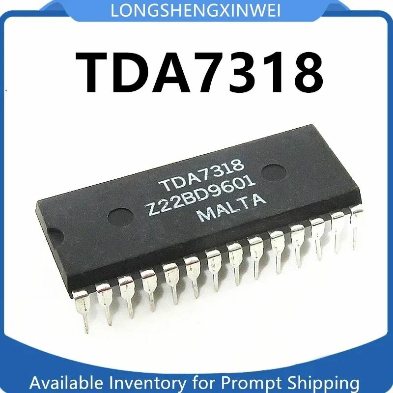 1 шт. TDA7318 Прямое DIP28 Цифровое управление стерео аудио Процессор