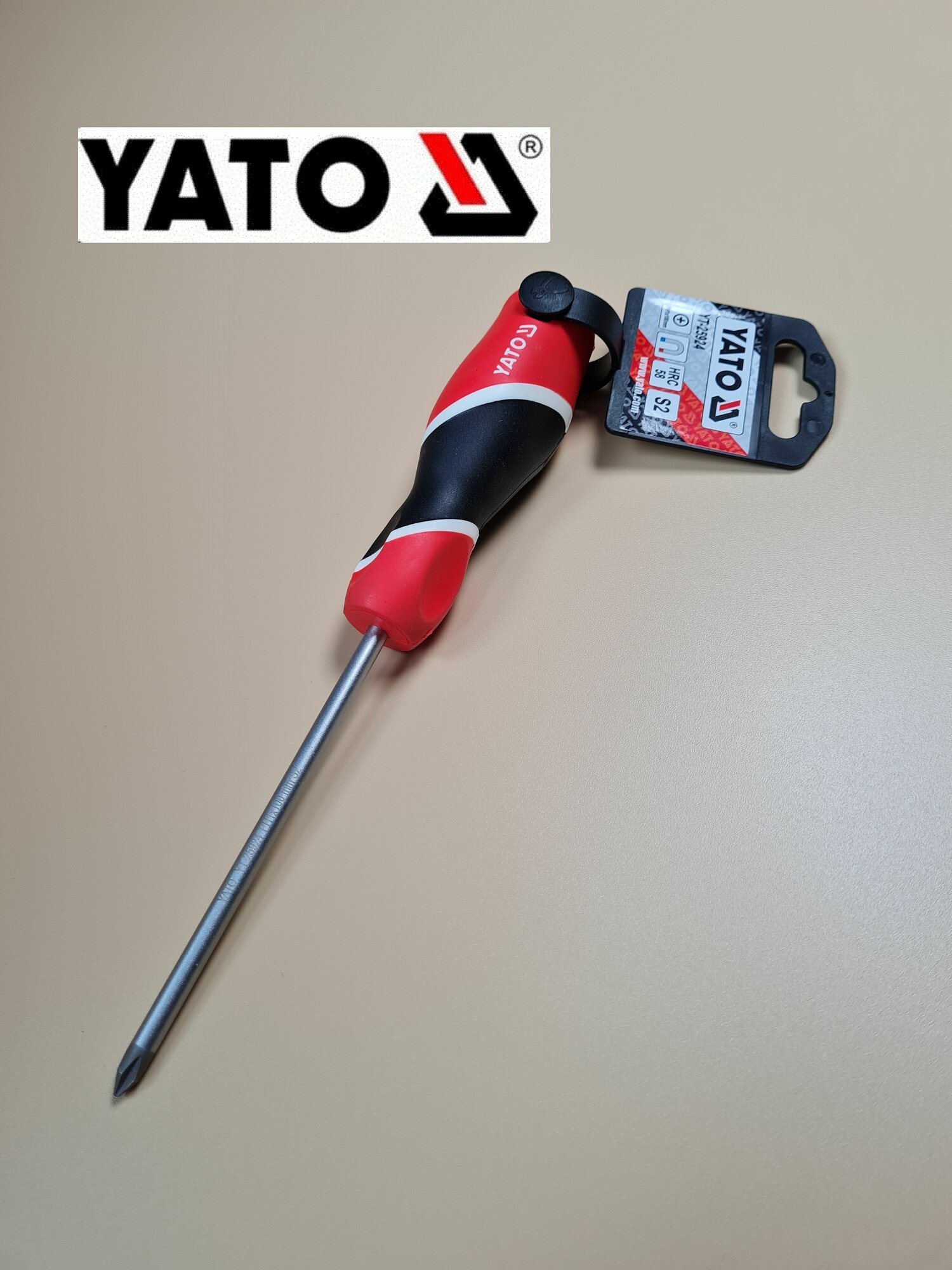 Крестовая отвертка Yato ph1x100mm арт. YT-25924