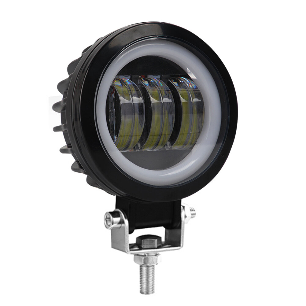 4-дюймовые круглые светодиодные фары для мотоциклов, внедорожников, рабочие фары, противотуманные фары, дневные ходовые огни, водонепроницаемые для , UTV, мотоциклов