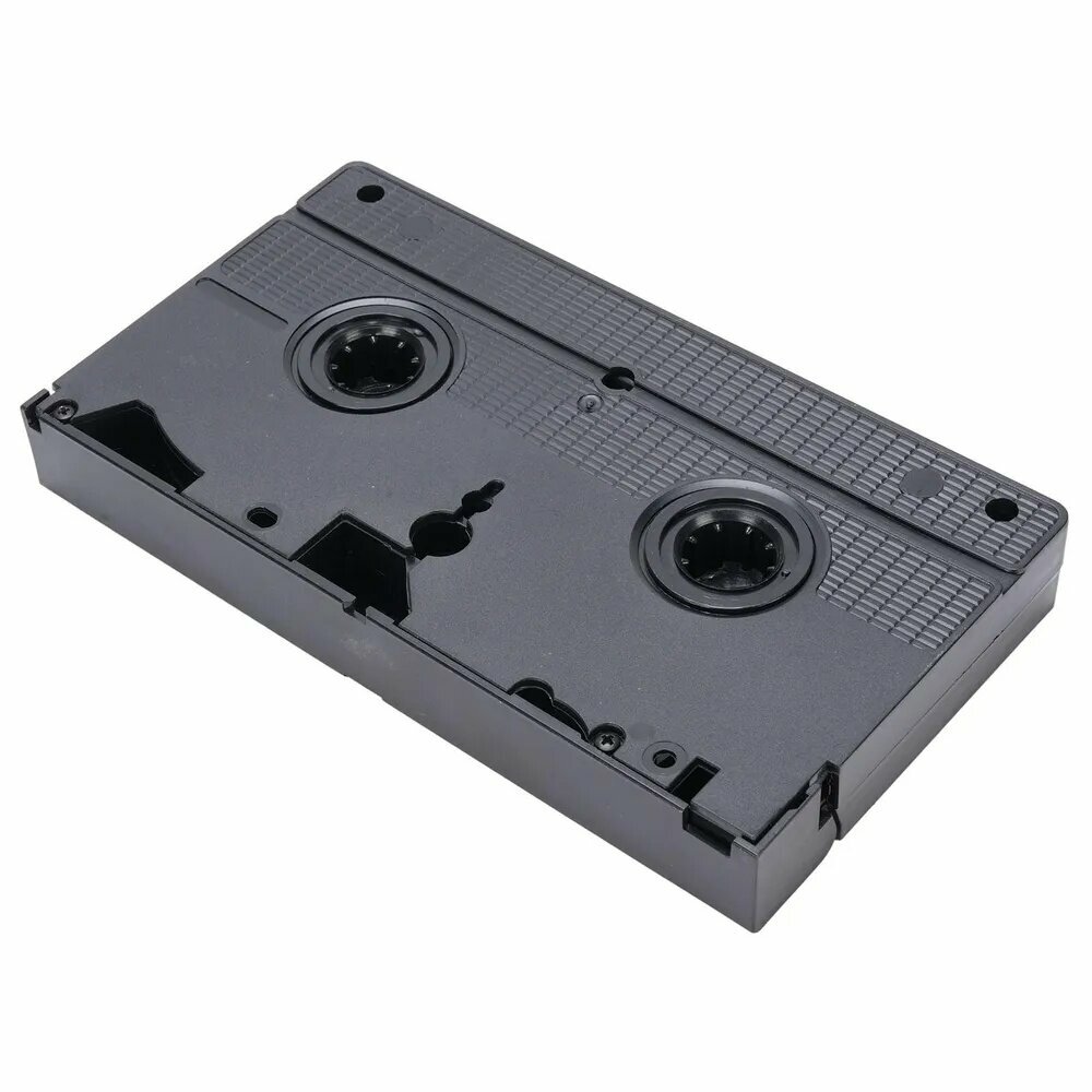 Чистящая кассета Wet Technology для VHS видеоголовок магнитофонов VCR многоразовая безопасная черного цвета с жидкостью для очистки, 1 шт.