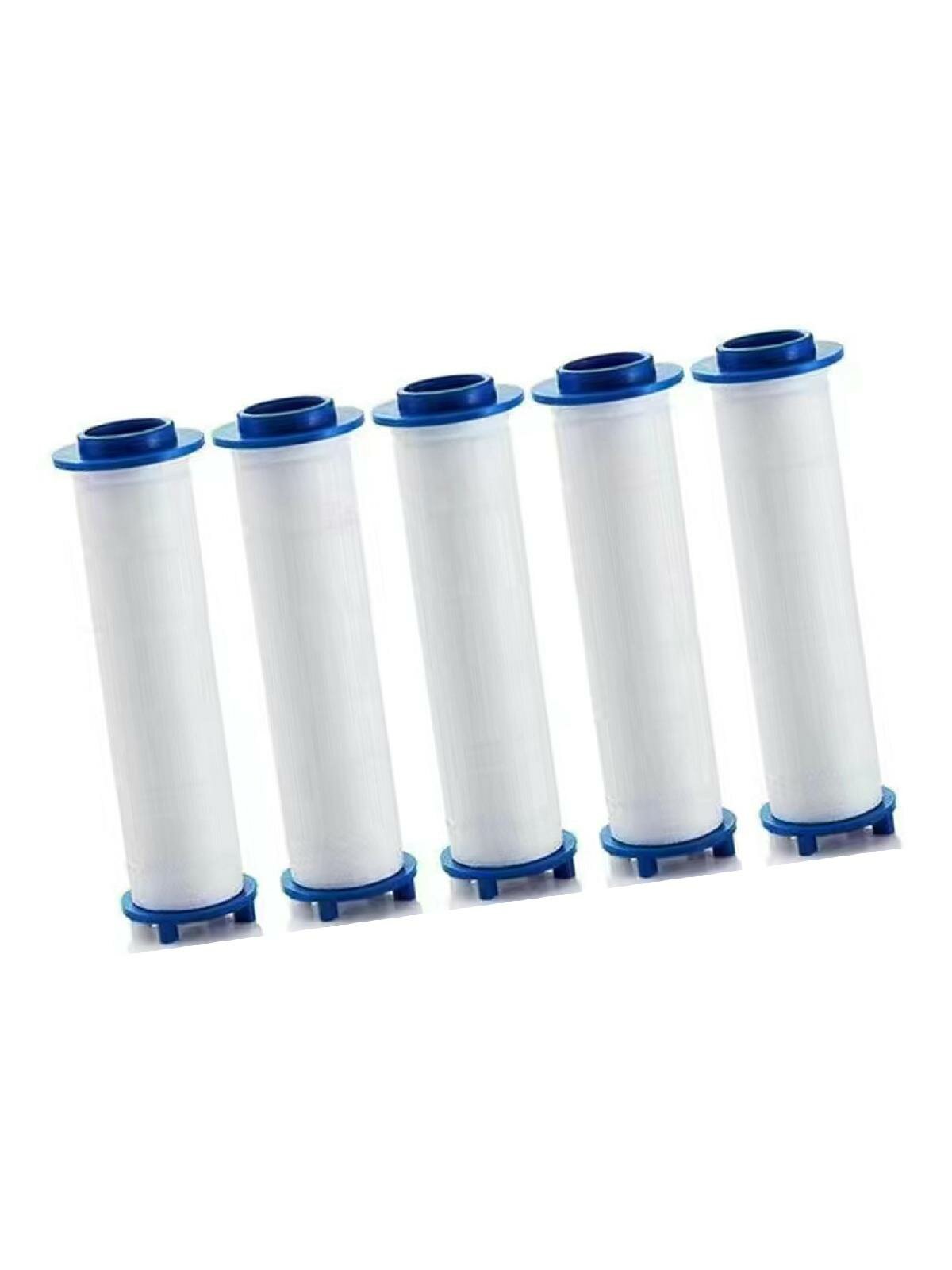 5шт Сменный хлопковый фильтр для душа Очистка воды Аксессуары для ванной комнаты