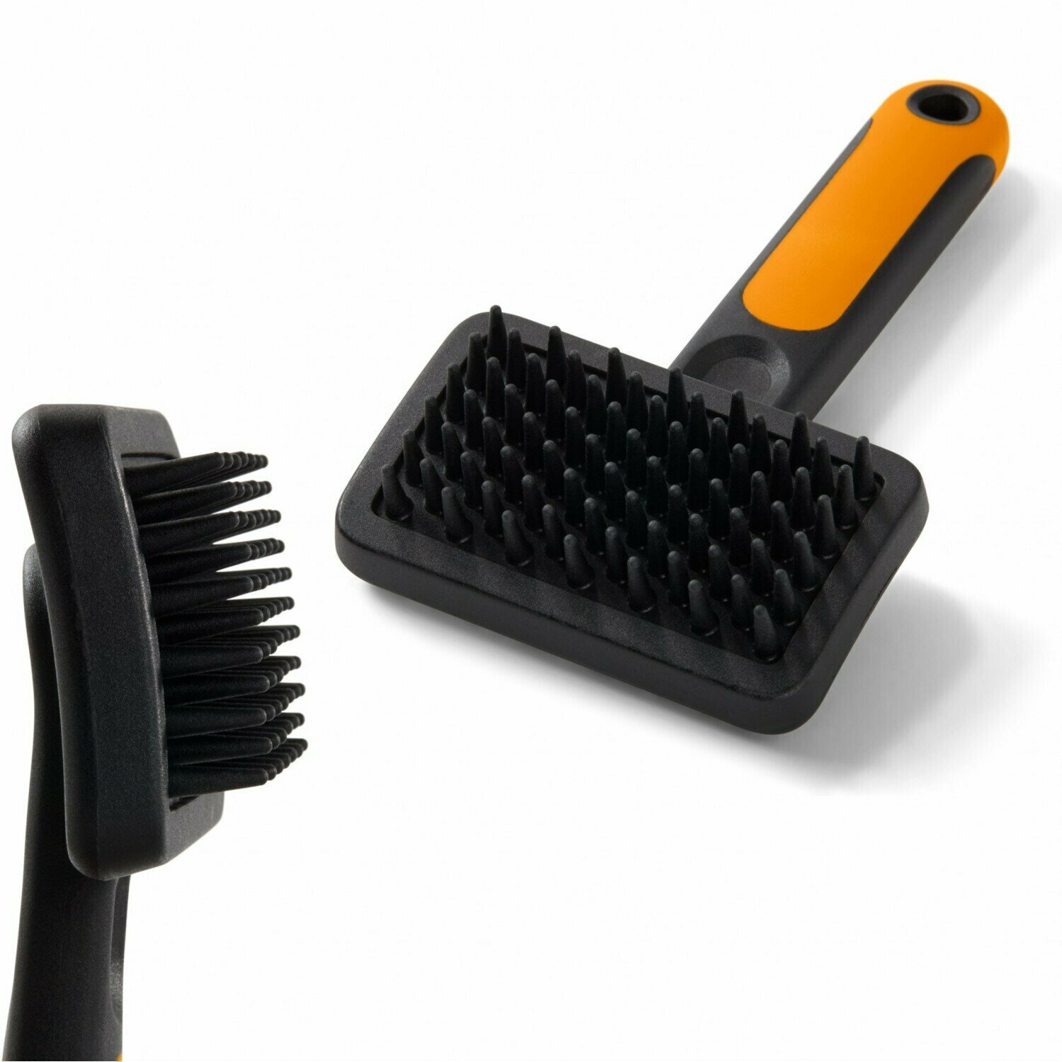 Массажная щетка для шерсти силиконовая 16,4х9 см PET FISKARS (2009140)
