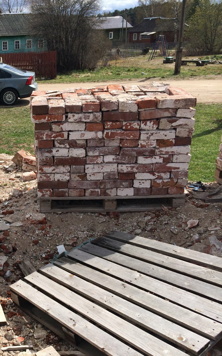 Антикварный старинный кирпич ручной формовки лофт