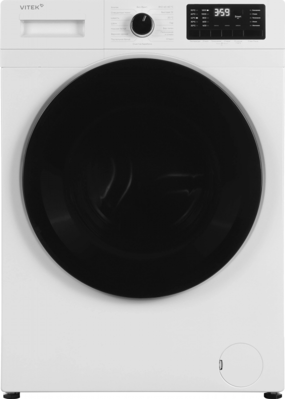 Стиральная машина Vitek VT-WFE9201 класс: A+++ загр. фронтальная макс:10.5кг белый инвертор