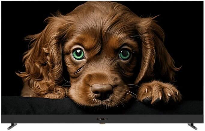 55" (140 см) Телевизор Topdevice TDTV55DQ08U, черный