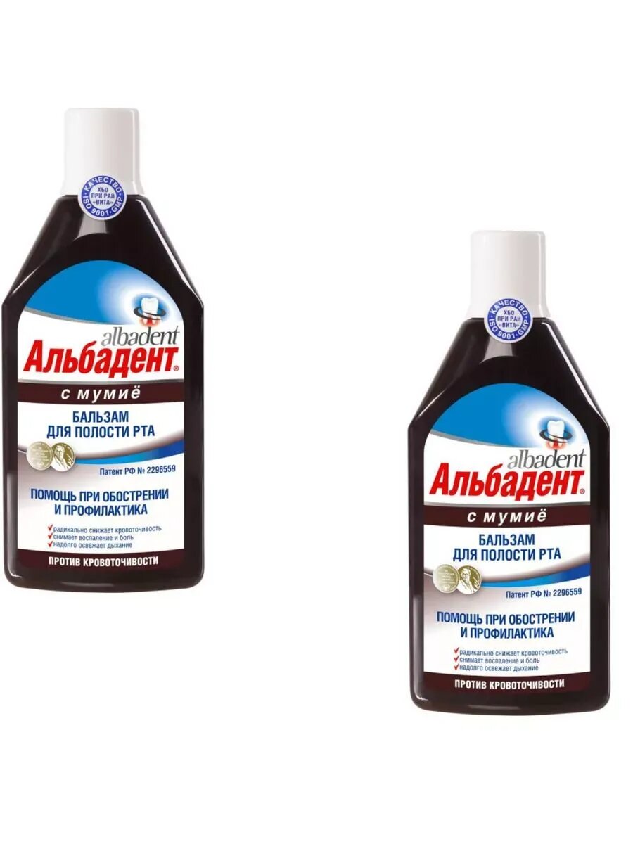 Бальзам для аолости рта с мумиё 400 мл 2 шт