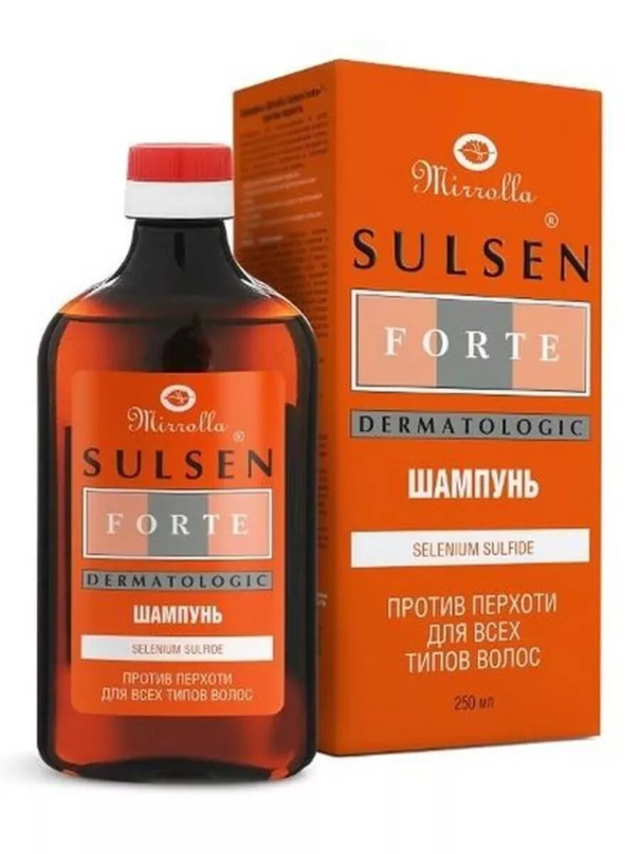 Sulsen форте шампунь против перхоти 250 мл-1шт.