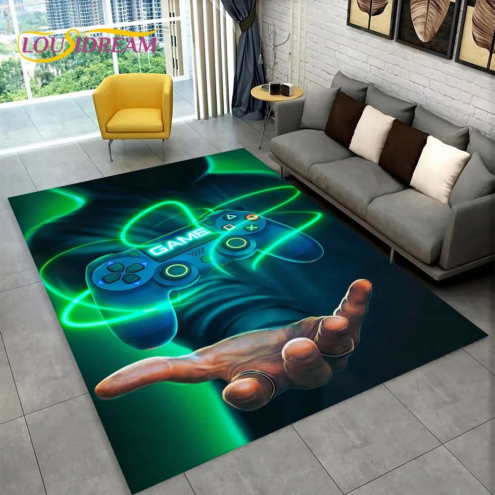 Игровой коврик LOUSIDREAM изумрудный 120x160 см