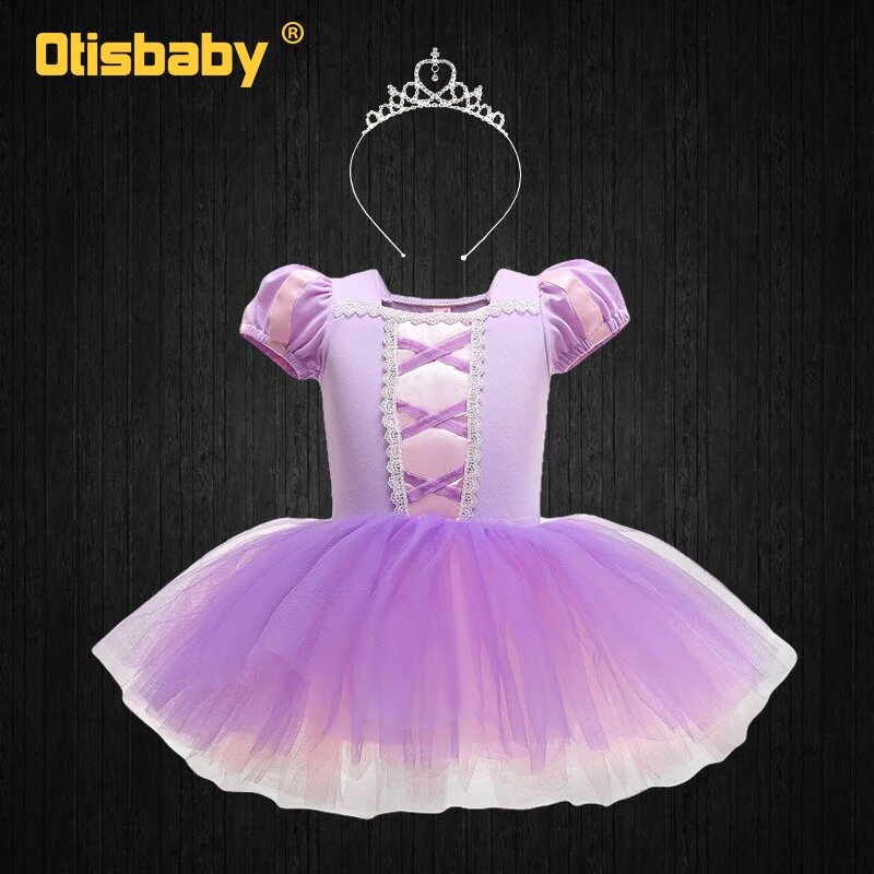 Балетная пачка для маленьких девочек, Белоснежка, Золушка, София, Анна, Эльза, бальное платье, Рождественский костюм, детское праздничное платье принцессы Belle Alice