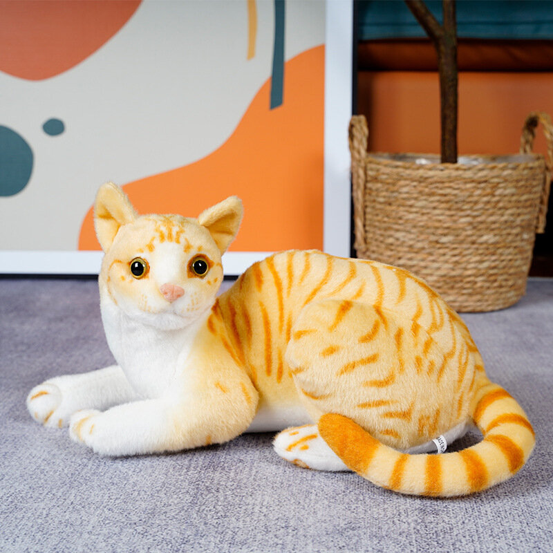 Имитация кошачьей куклы плюшевая игрушка котенок подушка кошачьей куклы тряпичной куклы милые дети девушки