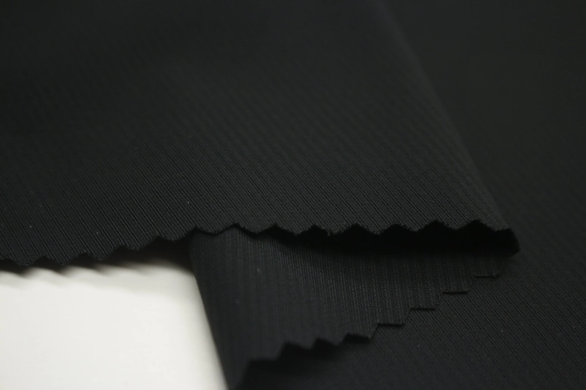 Черная нейлоновая ткань 70D rough twill