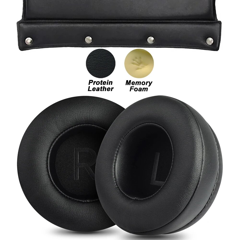 Амбушюры Mesh/Leather для Beyerdynamic CUSTOM ONE PRO PLUS DT770 DT880 PRO DT990 PRO Leather Combo