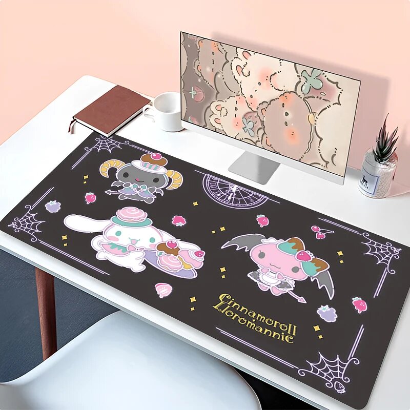 Kawaii резиновый коврик для мыши C-cinnamoroll 700X400X2(MM), Cinnamoroll (9)