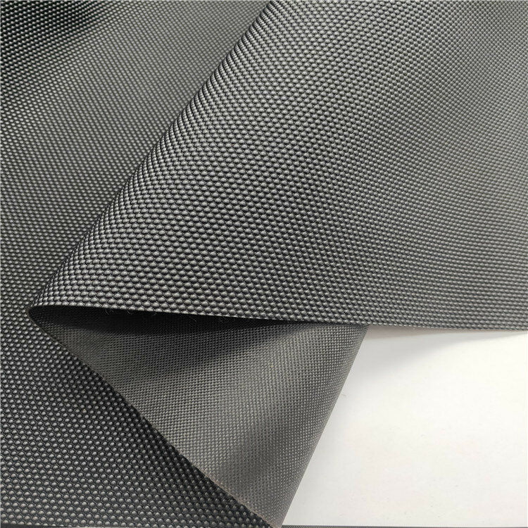 Оксфордская ткань из ПВХ-кожзама с шариковым узором для сумок, багажа, обуви и искусственных кожаных материалов. Оксфордская ткань с шариковым узором.