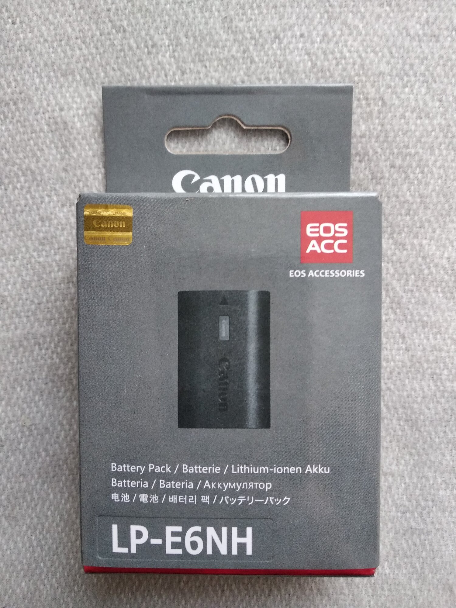 Аккумулятор LP-E6NH для фотокамер Canon EOS R5, R6