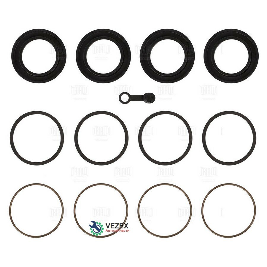 TRIALLI RCF 084727 Ремкомплект суппорта для а/м Toyota Land Cruiser 80 (89-)/Hilux (89-) перед. d=43мм (RCF 084727)