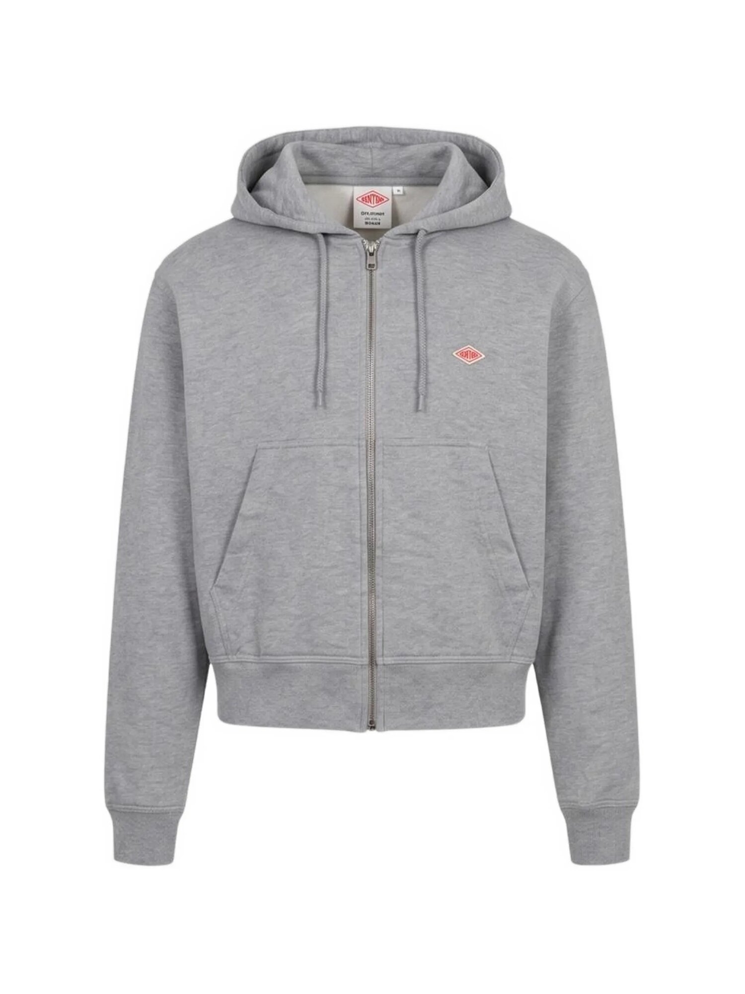 Худи Logo-patch zip-up hoodie