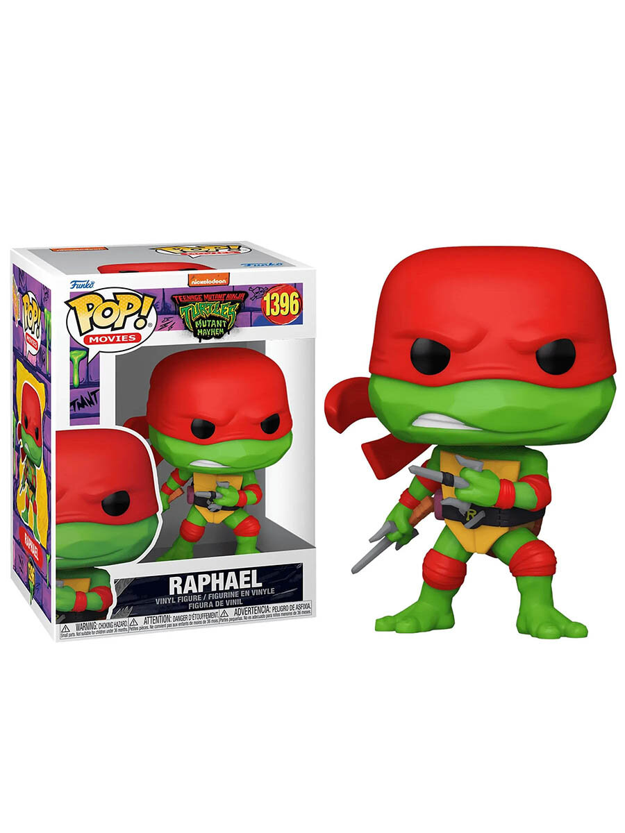 Фигурка Funko POP! Черепашка-ниндзя Рафаэль (Raphael) #1396
