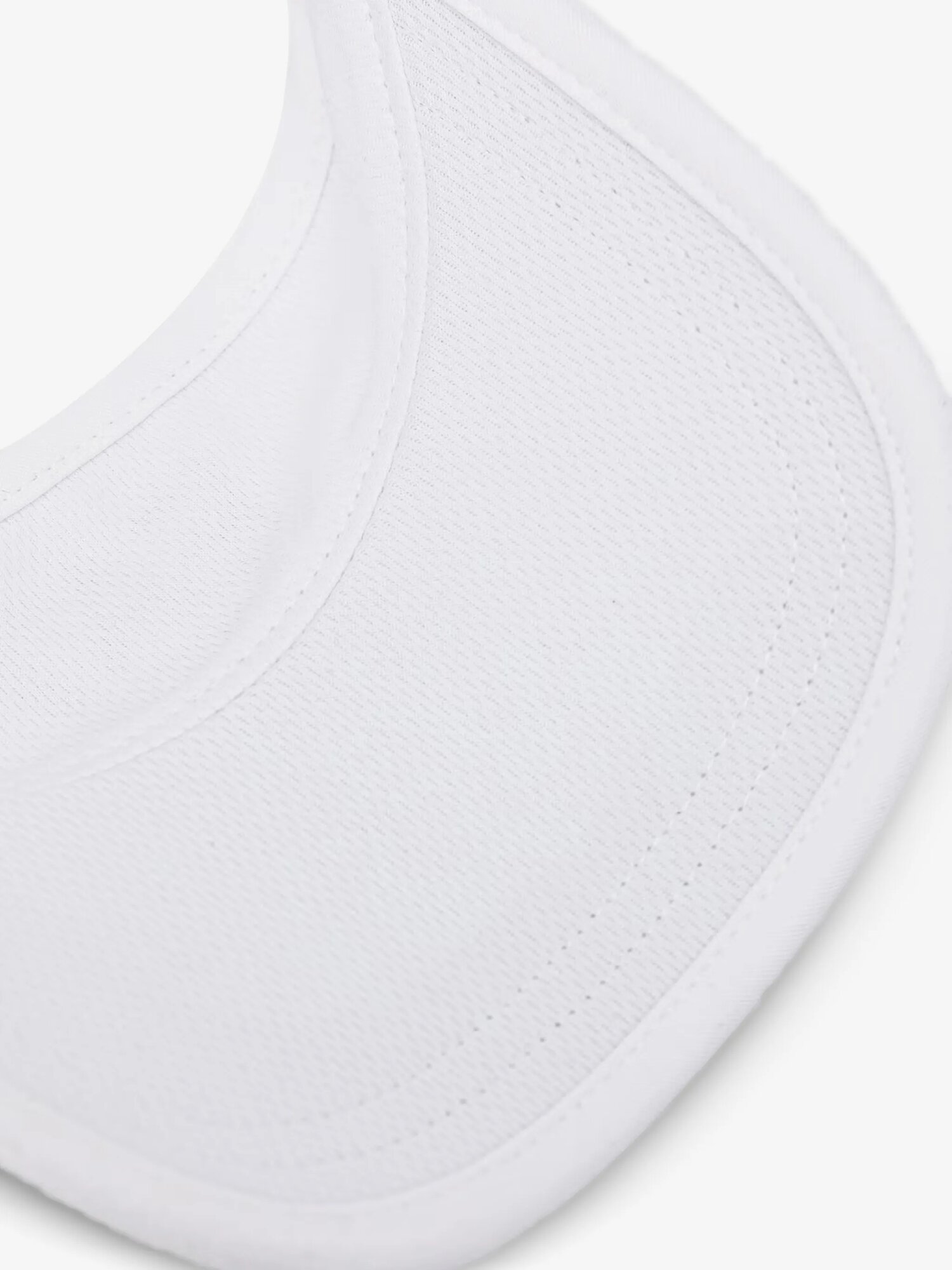 Шапка EA7 EMPORIO ARMANI Cotton logo-print visor для девочек, размер OneSize, белый — фото 1
