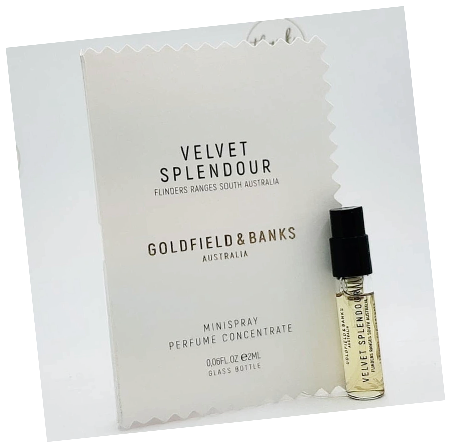Goldfield and Banks Velvet Splendour духи унисекс 2 мл - сэмпл / Бархатное Великолепие