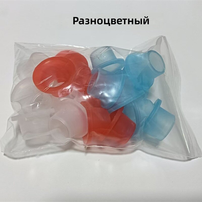Набор из 40 силиконовых уплотнительных колец для кухни и ванной, цвет: случайный