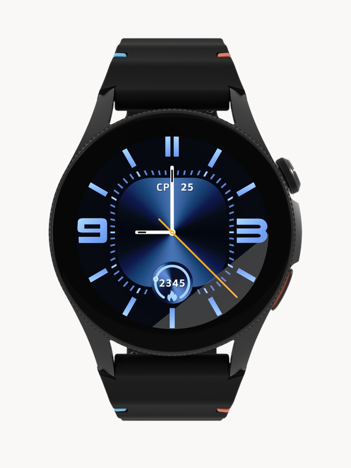 Умные наручные смарт-часы CaseGuru CGWatch Round 2, фитнес-браслет для женщин и мужчин