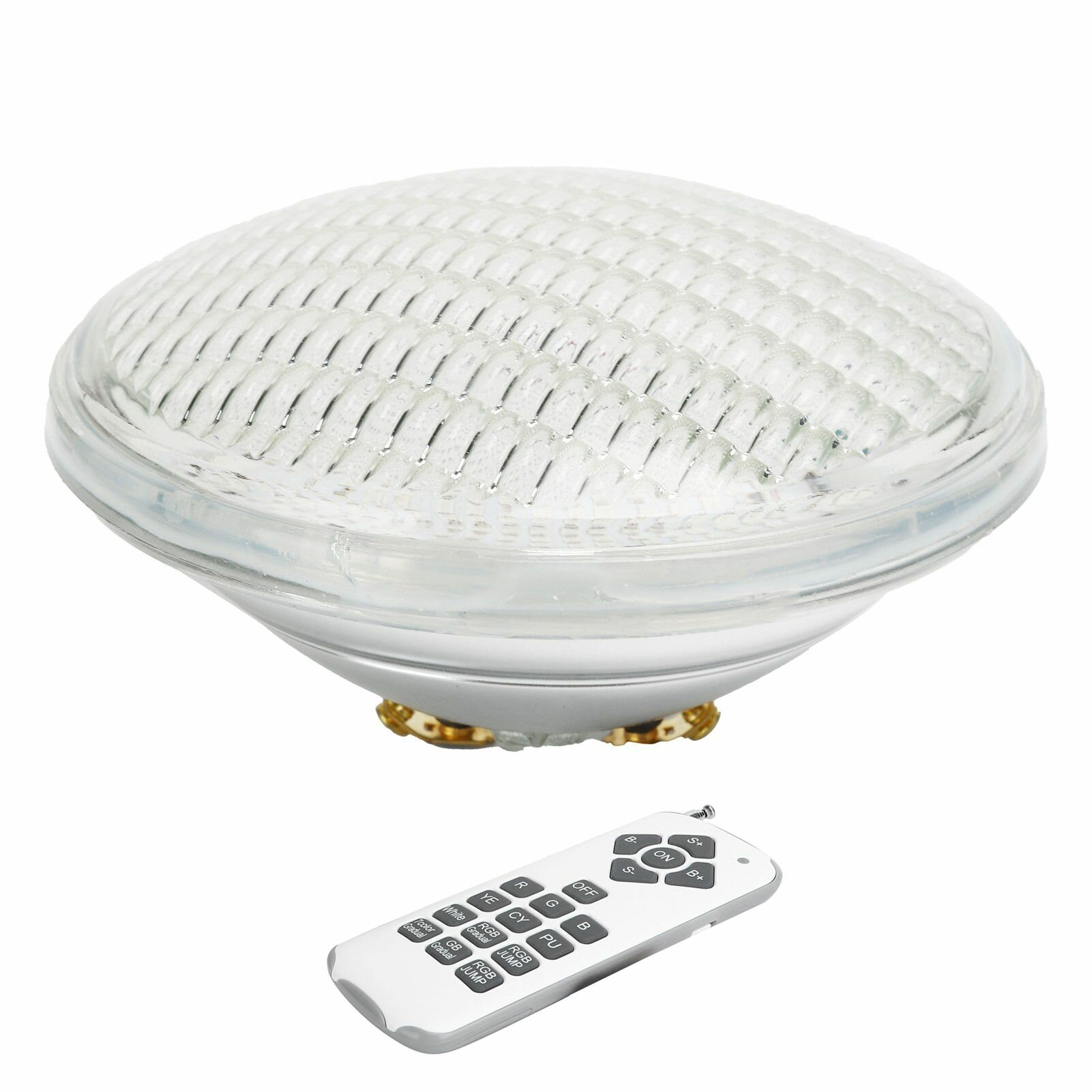 LED бассейнный светофильтр с цветопередачей и пультом управления, 25W 2500LM, материал стекло, RGB, 12V