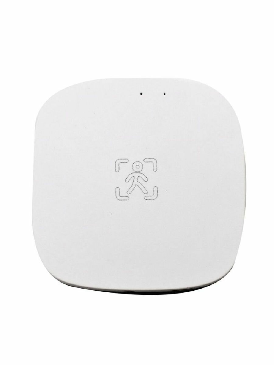 Датчик присутствия человека Tuya ZigBee mmWave с функцией обнаружения яркости, микроволновый радар, ИК-датчик движения, настенное крепление