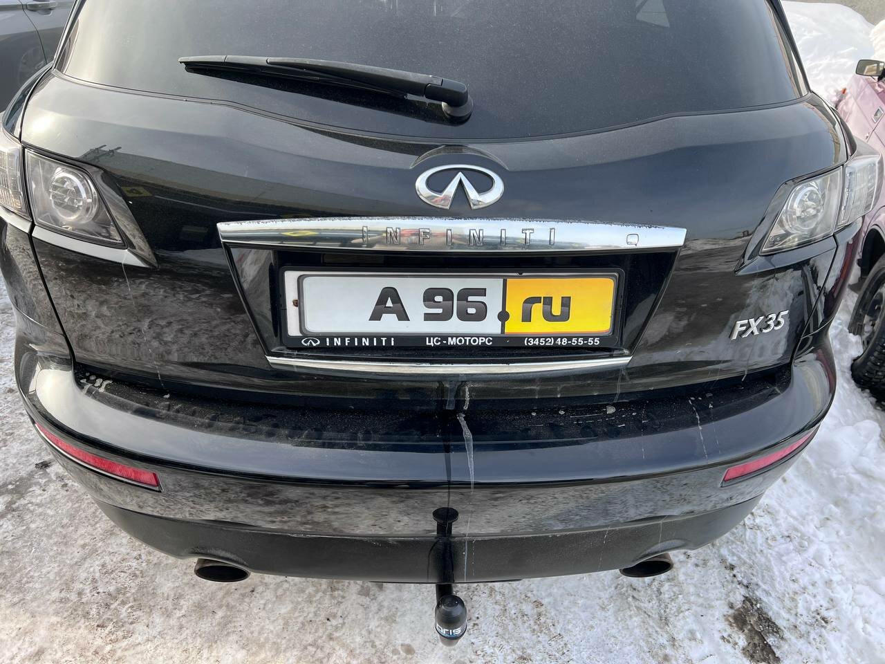 Фаркоп (ТСУ) на Infiniti, FX35, 2003-2008, ORIS