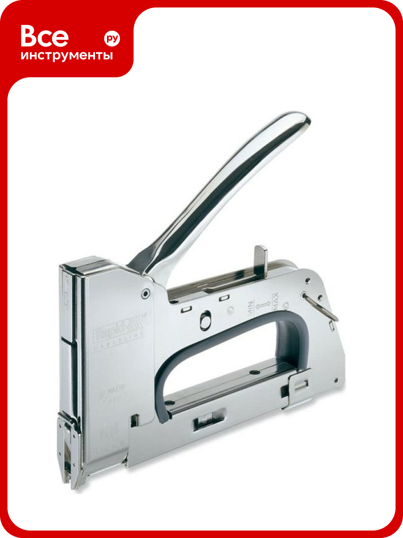 Ручной степлер Rapid R36E CABLELINE RUS 5000070, металл, с низковольтным