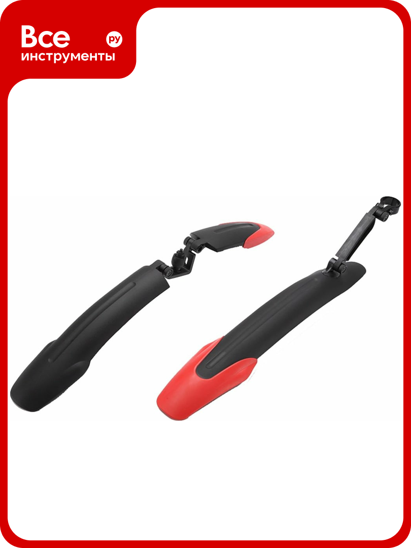 Комплект крыльев GHBIKE переднее+заднее, GH-373F/R, 26-29, МТБ-дизайн увеличенной ширины