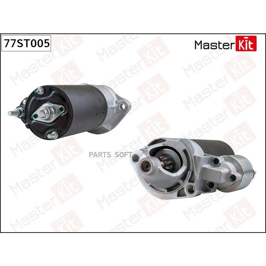 MASTERKIT 77ST005 77ST005 Стартер\ AUDI A4/A6 VW PASSAT 98-05 1.8kw (1.8kw) ()